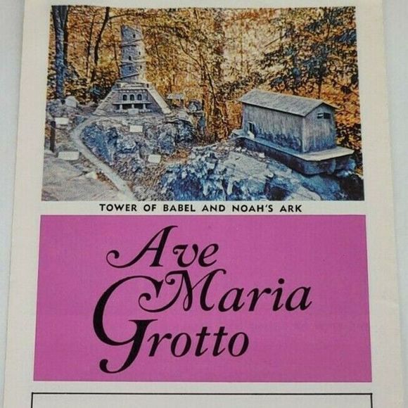 No Brand | Art | Vintage Avemaria Grotto Scenic Shrine South St Bernard ...